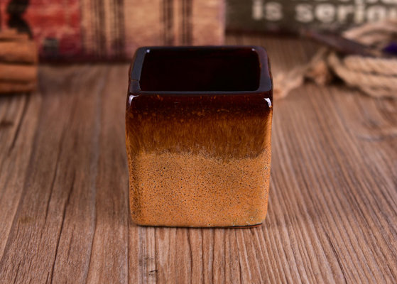 220Ml Home Decoration ceramic tealight candle holders Set of 7 , Hand Made