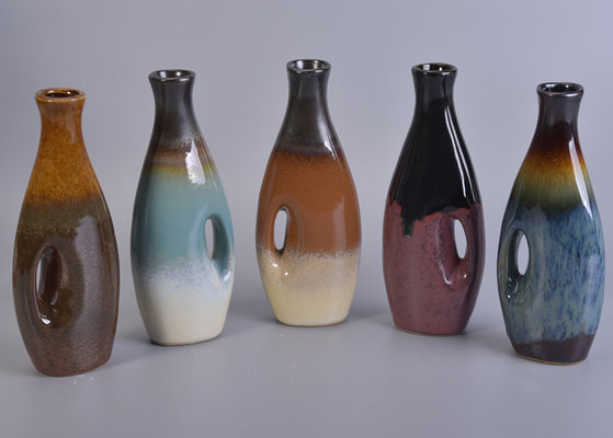 Ceramic Decorative Diffuser Bottles for Essential Oils Aromatherapy  , 138ml Capcity