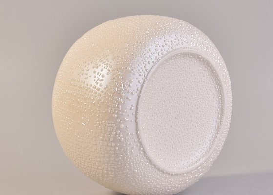 Indoor Pink Inside Ceramic Candle Holder Glazed Particulate Matter Ceramic Candle Jar