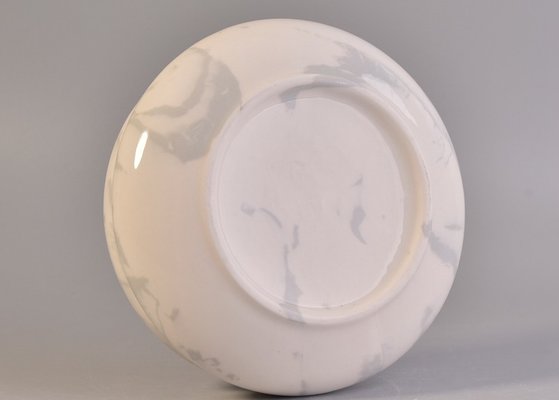 Multi Color Marble Glazed Ceramic Candle Holder Home Decoration Candle Cup Holders