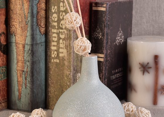 Decorative Empty Diffuser Bottles Essential Oils Aromatherapy Ceramic Diffuser Bottle