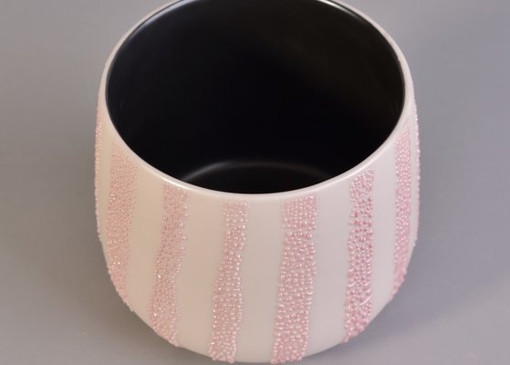 Matte Glazed Ceramic Candle Holder Black Candle Making Holders For Decoration