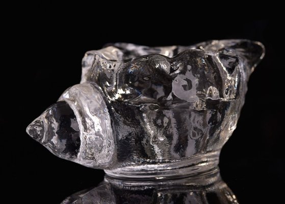 Decoration Clear Glass Tealight Holders Home Decor Creative Sea Snail Shape