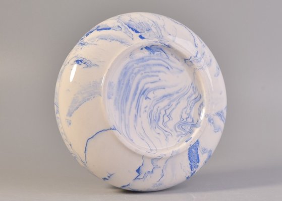 Calabash shape ceramic unique candle making jars Light bluish color mixed