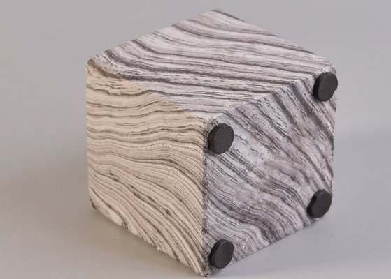 Craft Water Transfer Marble Square Concrete Candle Jars Planting Containers