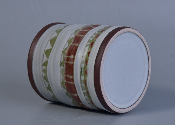 Furnace Transmutation Hand Painting Candle Holder Ceramic For Scented Candle Making