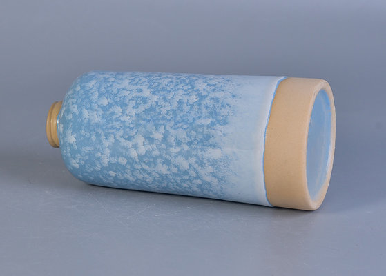 Glazed Aroma Empty Diffuser Bottles And Reeds 580ml Ceramic Candle Holder