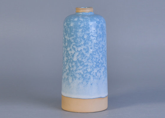 Glazed Aroma Empty Diffuser Bottles And Reeds 580ml Ceramic Candle Holder