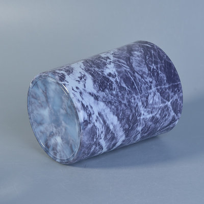 Contemporary Glass Candle Holders For Decor / Coloured Glass Candle Holders