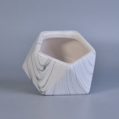 New Arrival Irregular Ceramic Candle Holders Vessels For Decoration