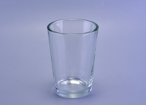 20OZ Drinking Glass Candle Holder For Juice , Colored Glass Tumblers