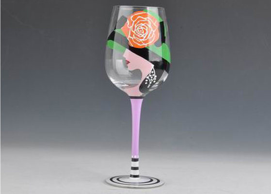 Modern coloured crystal red wine glasses wedding champagne glasses