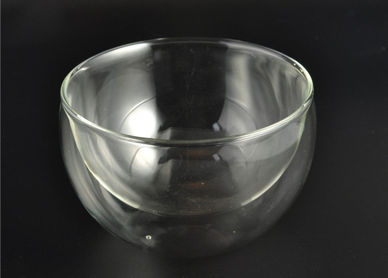 Recyclable Double Wall Borosilicate Glass / Double Wall Glass Bowl