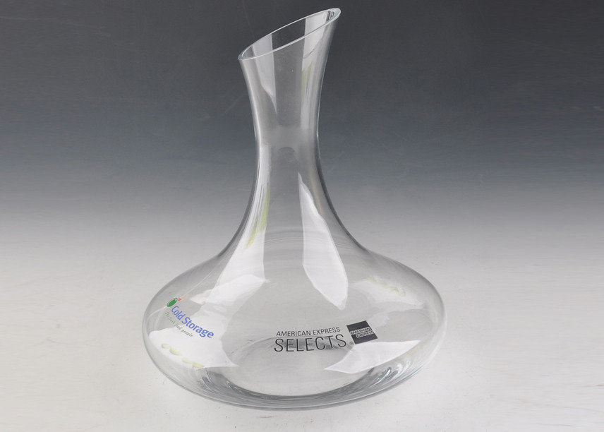 Portable Slanted Stemless Wine Glasses Bulk Decanter Eco Friendly