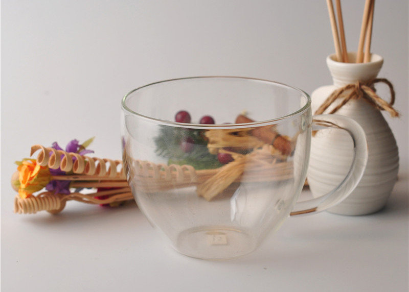 Pyrex Double Wall Glass Tea Infuser , Double Walled Thermo Glasses