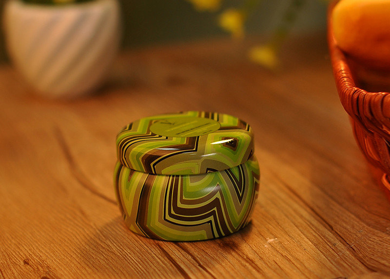 Refillable Tin Can Tea Light Holder Tin Candle Containers Lead Free