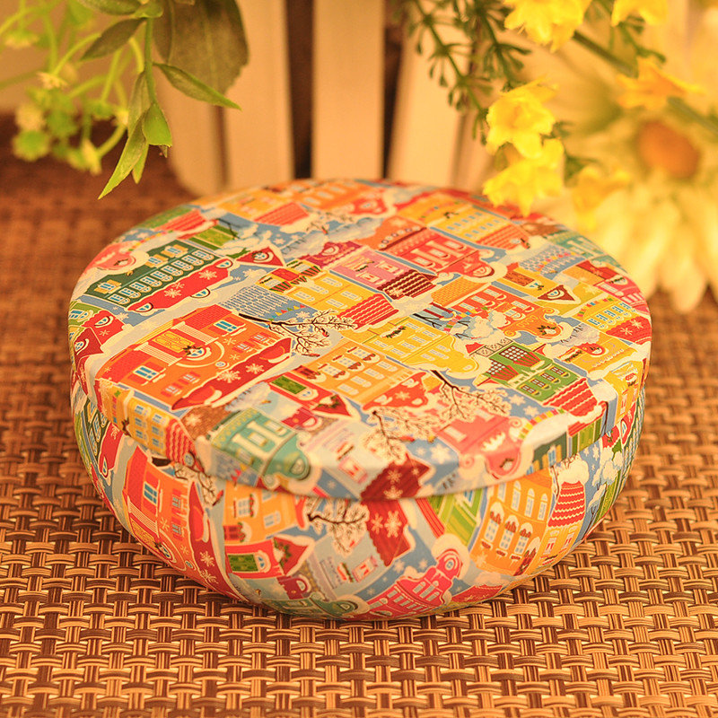 Indoor Punched Tin Candle Holders , Tin Candle Box CMYK Printing