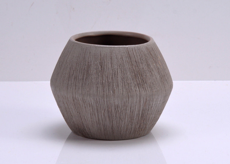 Matt surface modern concrete Ceramic Candle Holder for wedding centerpieces