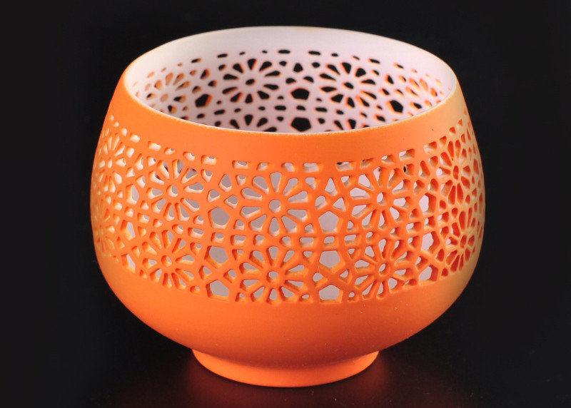 hollow bowl design ceramic porcelain candle vessels candle container