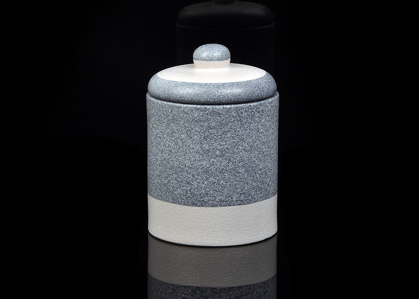 Personalized Hand made Ceramic Candle Holder , ceramic tea light holders with lids