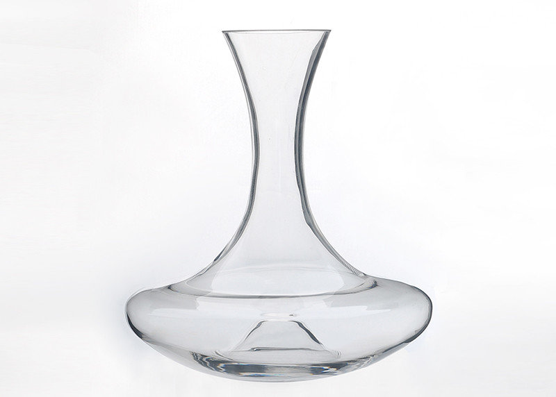Handmade Glass Tableware Single Bulk Glass Wine Decanter For Decoration