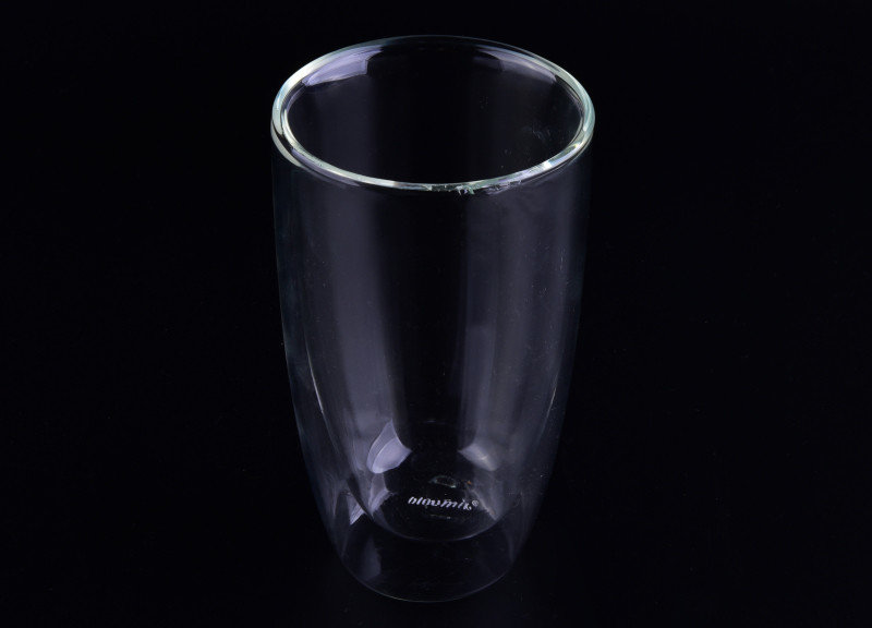 390ML Hot Popular Borosilicate Glass Tableware , Double Wall Glass Cups For Tea / Coffee