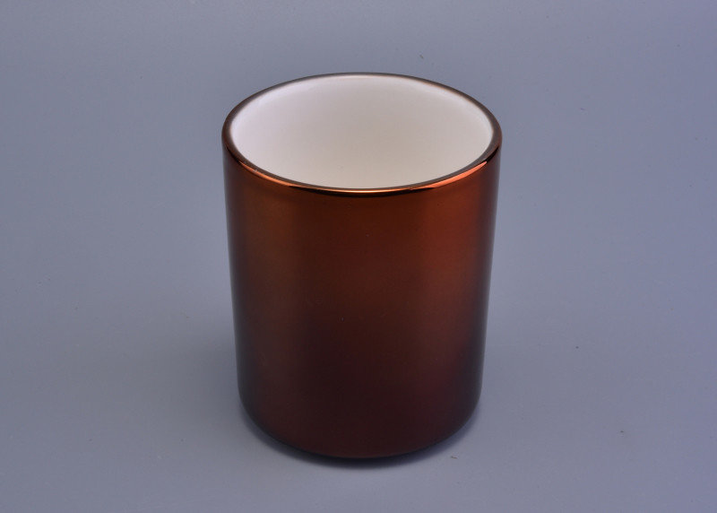 10 Oz Capacity Candle Holder Ceramic / Iso Ceramic Tealight Holders For Gift