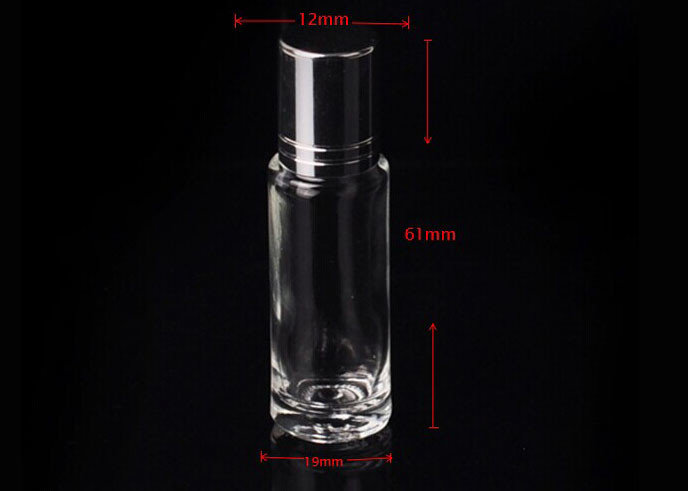 Tube Empty Clear Glass Perfume Bottles Perfect For Travelling Or Gifts