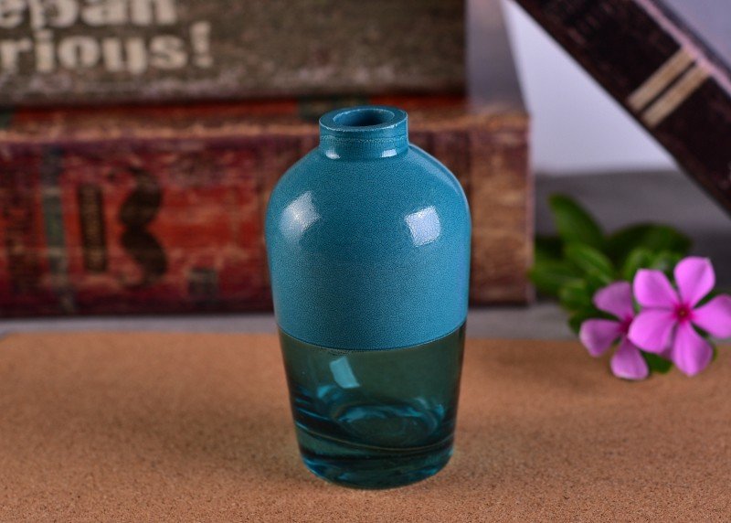Essential Oil Decorative Glass Empty Diffuser Bottles , Air Refresher Glass Cologne Bottles