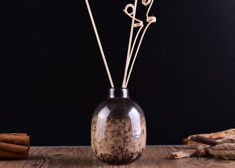 Vintage Ceramic Reed Diffuser Bottle Aromatic Transmutation Glazed
