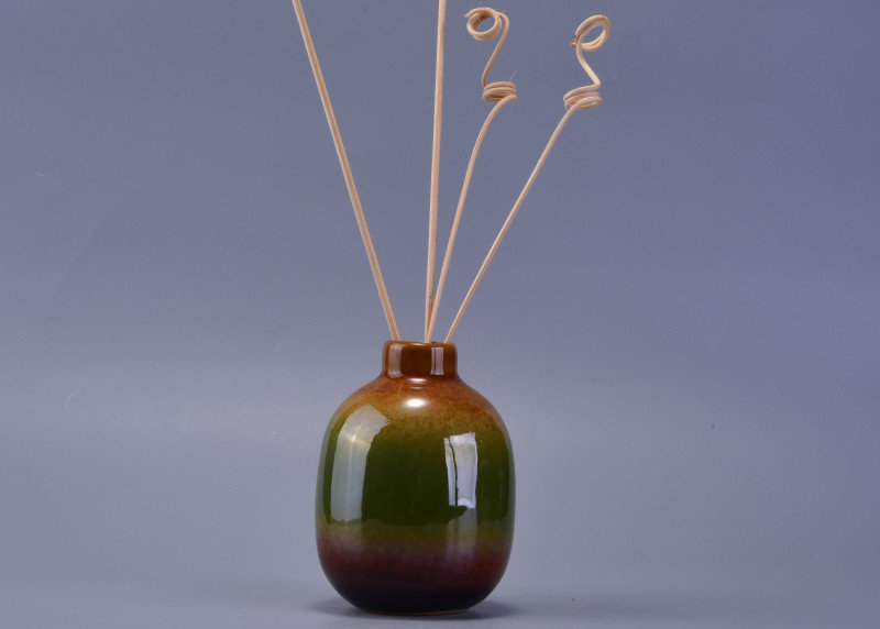 Custom Handmade 250ml Empty Diffuser Bottles And Reeds Gradient Colors