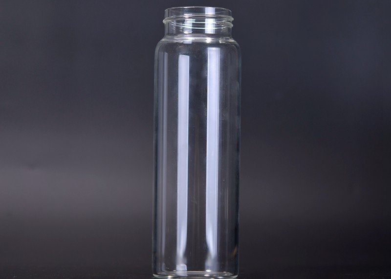 FDA 270ml Capacity Glass Tableware Baby Feeding Bottle heat resistant