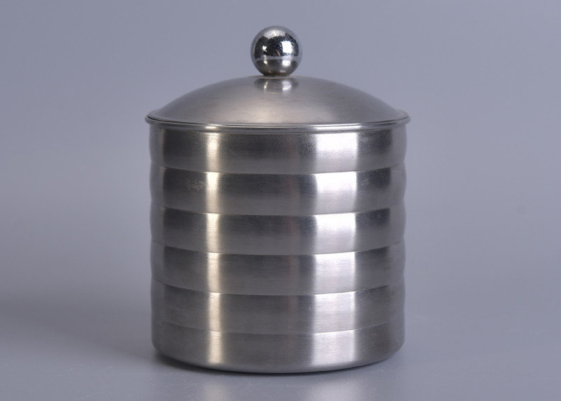 Recycled Unique Making Machine Metal Tea Light Holders With Matched Lids