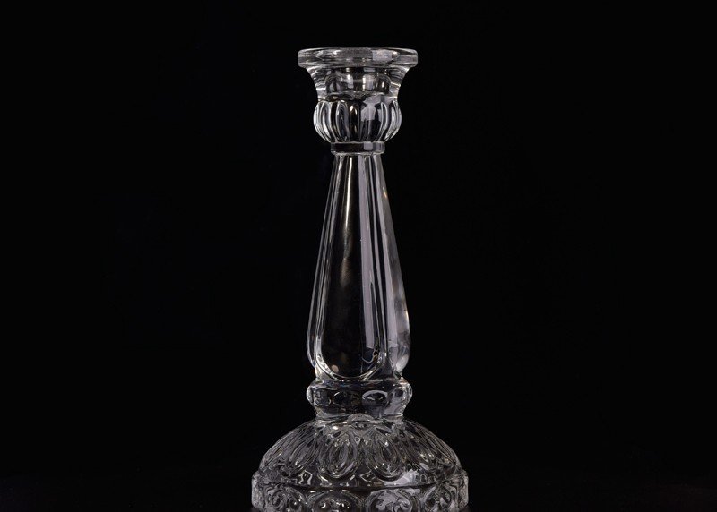 Tabletop Cut Scented Glass Candle Stand Holders For Wedding Decoration
