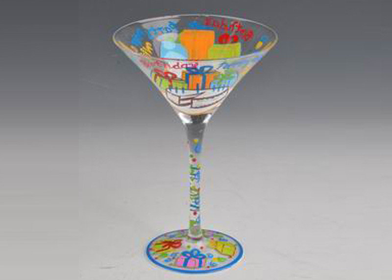 Martine Glass Cocktail Cup Stemware Wine Glasses for martini , marharita , brandy