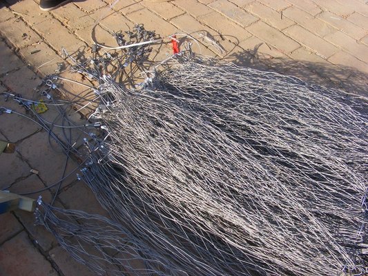 Stainless steel cable netting ceiling