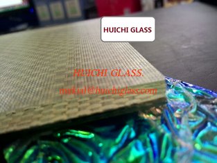 5 EVA laminated decorative fabric for glass lamination