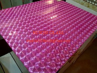 Laminating insert for EVA decorative glass