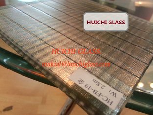 Copper laminated glass by EVA film