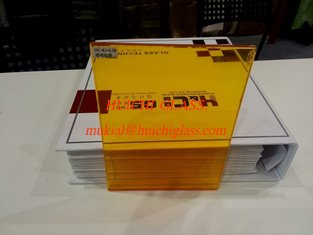 Transparent Orange EVA foil for glass laminating
