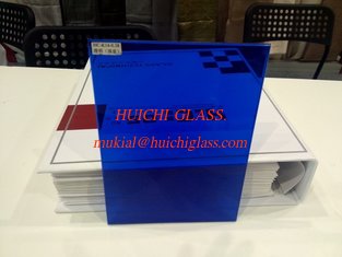 Transparent deep blue EVA foil for glass laminating