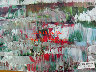 Decorative glass insertion(marble paper)