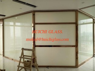 1.8m bend smart glass，tempered switchable glass, PDLC glass, safety glass
