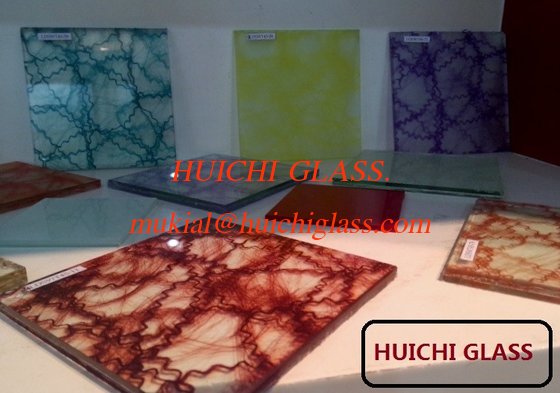 3 EVA laminated decorative fabric for glass lamination