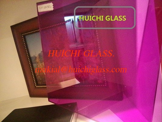 Transparent purple EVA foil for glass laminado