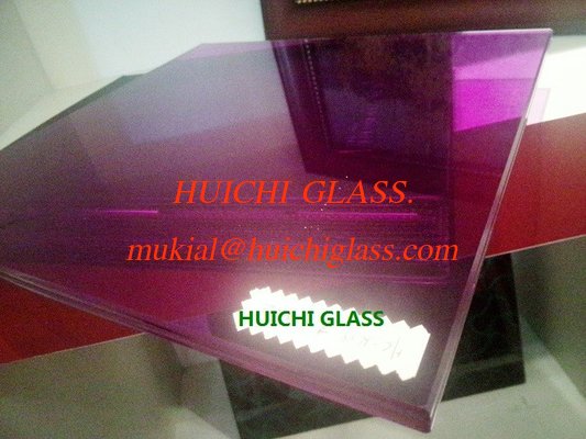 Transparent purple  EVA film for glass laminating