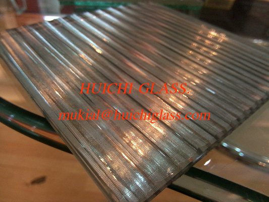 Decorative laminated glass solution