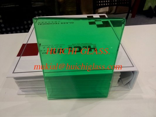 Transparent Green EVA foil for glass laminating