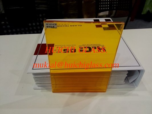 Transparent Orange EVA foil for glass laminating