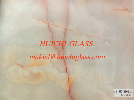 EVA Decorative glass insertion(marble paper)
